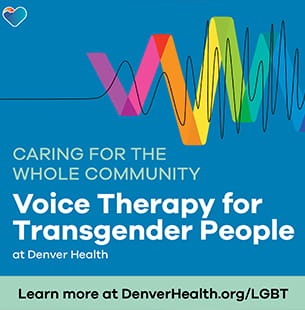 Non-Binary & Transgender Voice Therapy | Denver Health