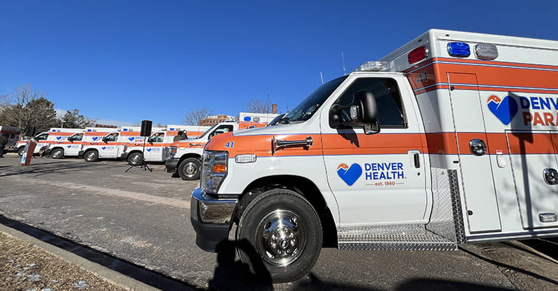 Denver Health Paramedic Division adds 10 new ambulances to fleet ...